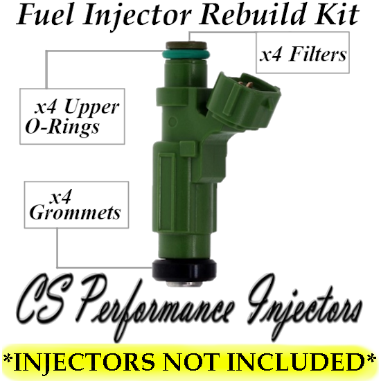 Fuel Injectors Rebuild Repair Kit fits HDB250 for 04-07 Mitsubishi ...
