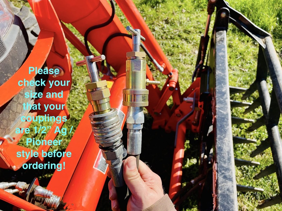 The Original Hydraulic Quick Coupling Pressure Decompression Relief ...