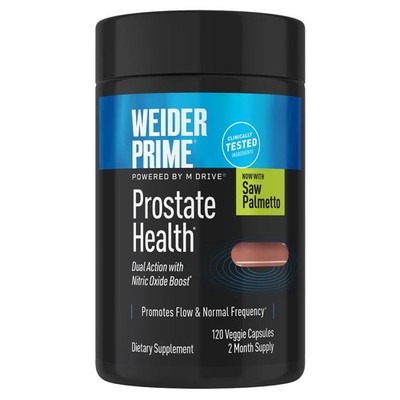Weider Prime Prostate Health, 120 Veggie Capsules Exp: 01/2026 - Free ...