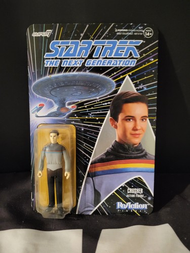Wesley Crusher 2020 Star Trek Next Generation 3.75" SUPER 7 ReAction ...