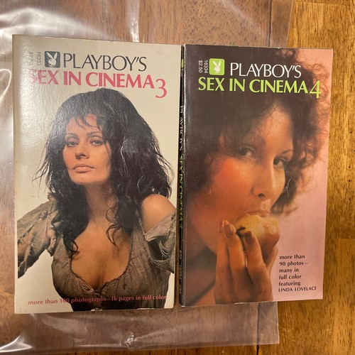 Playboy S Sex In Cinema 3 4 Book Vintage 1972 1974 Ebay