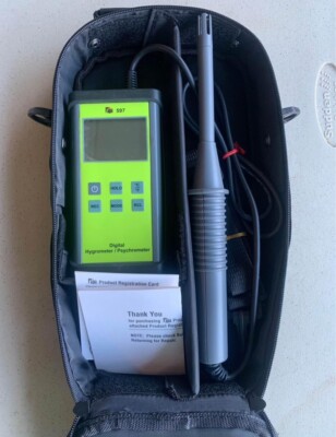 TPI 597C1 Digital Hygrometer/Psychrometer | eBay