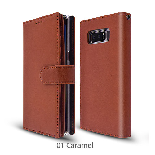 Dakota Genuine Leather Diary Case for iPhone 17 16 15 Pro Pro Max ...
