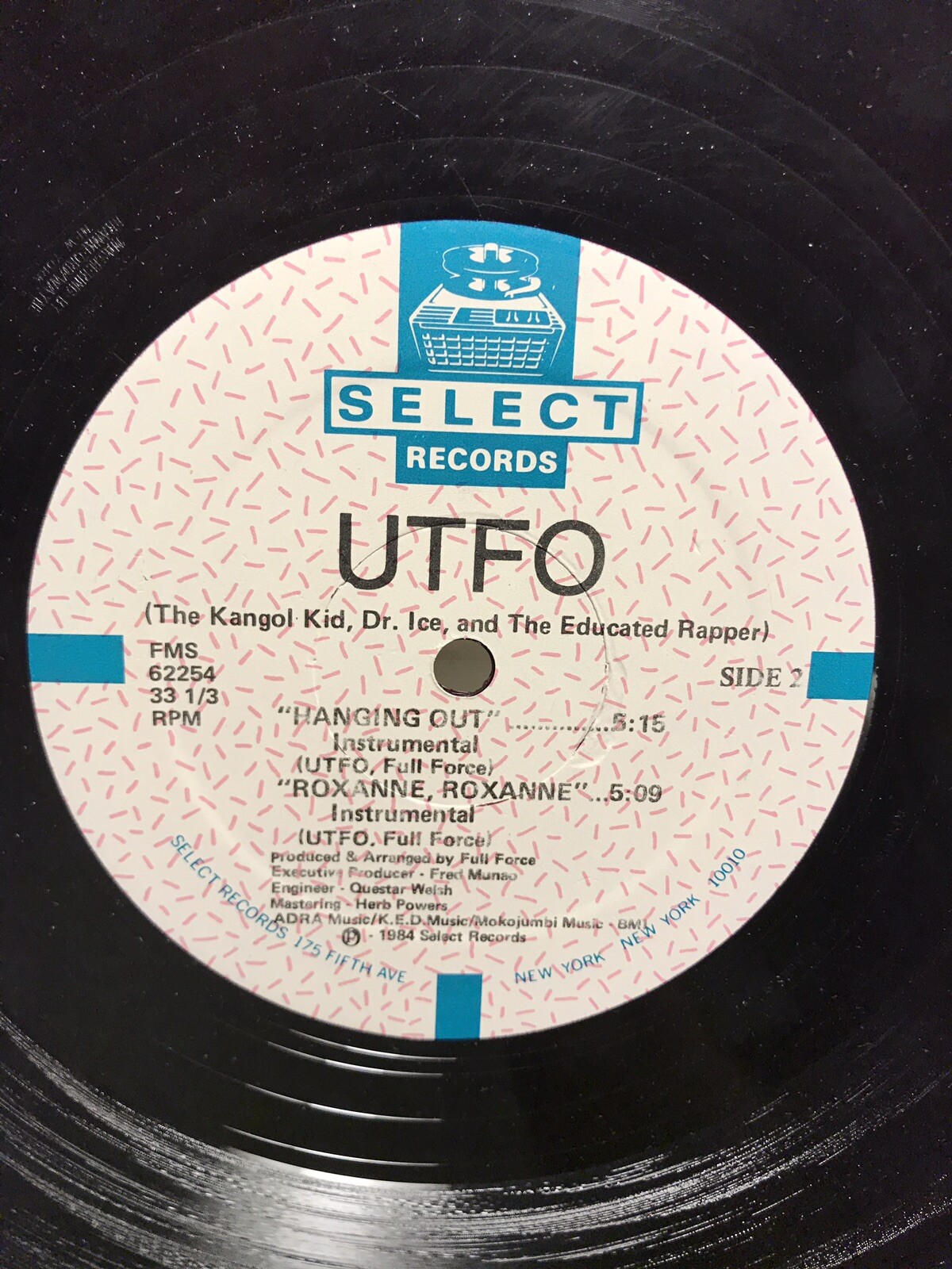 Utfo Kangol Kid Dr Ice Educated Rapper Select Album Record Vinyl | eBay