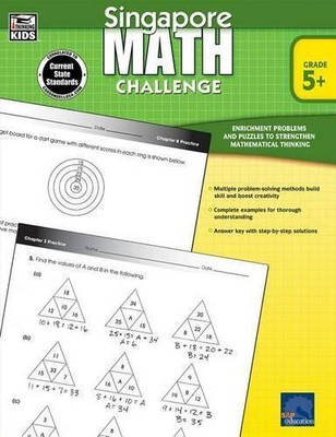 Singapore Math Challenge, Grades 5 - 8 (Paperback) Singapore Math (UK ...