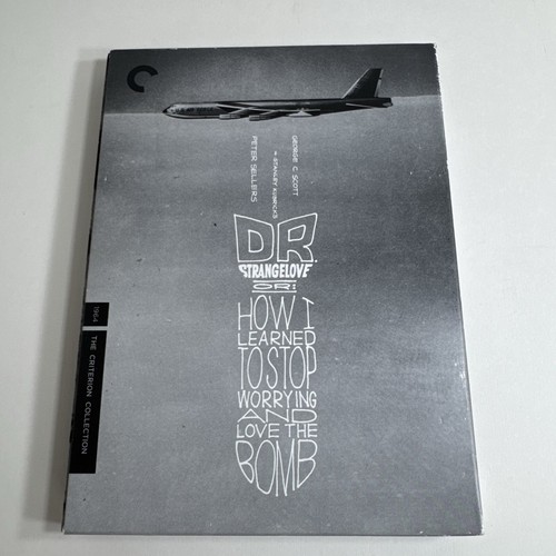 Dr Strangelove Criterion Collection DVD Stanley Kubrick Slip Cover W ...