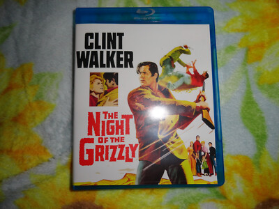 The Night of the Grizzly (Blu-ray, 1966) Clint Walker W/Insert ...