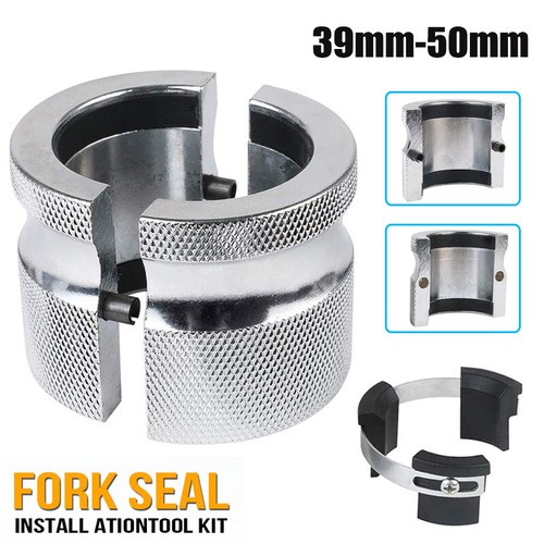 Motorcycle Fork Seals Driver 39mm-50mm Adjustable Bike Fork Oil Seal ...