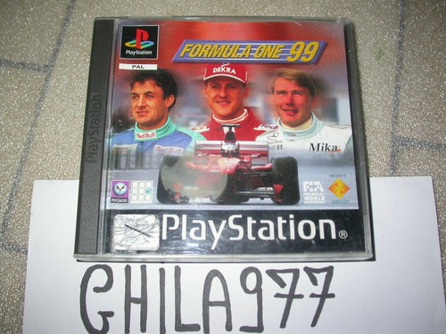 FORMULA ONE 99 PLAYSTATION 1 COMPLETO E IN BUONE CONDIZIONI!!! LOOK ...