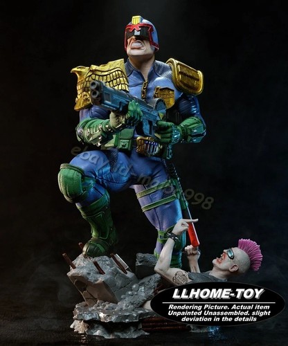 1/6 Judge dredd 3D Print Garage Kit Figure Model Unassemble Unpainted ...