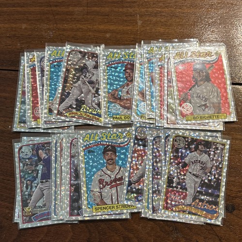 2024 Topps Silver Foil Board '89 Inserts 26 Card Lot | eBay