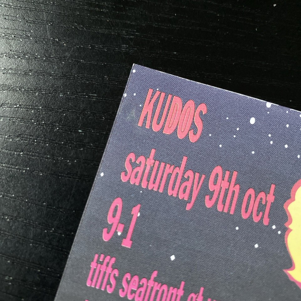 KUDOS rave flyer - Tiffany’s in Great Yarmouth | eBay UK