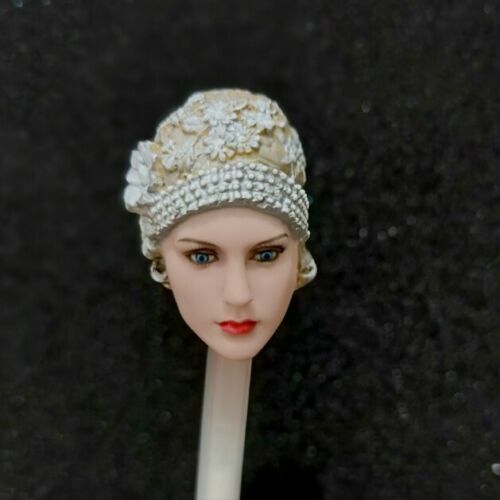 1/6 Eurapean Beauty Girl Head Carving Fit 12'' PH TBL Female Figure ...