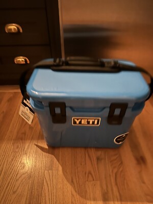 Yeti Roadie 15 Hard Cooler Big wave Blue | eBay