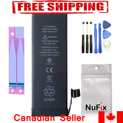 Battery Replacement for iPhone SE 1624mAh A1723 A1724 A1662 Tools ...