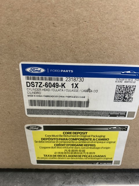 Genuine Ford Cylinder Head DS7Z-6049-K for sale online | eBay