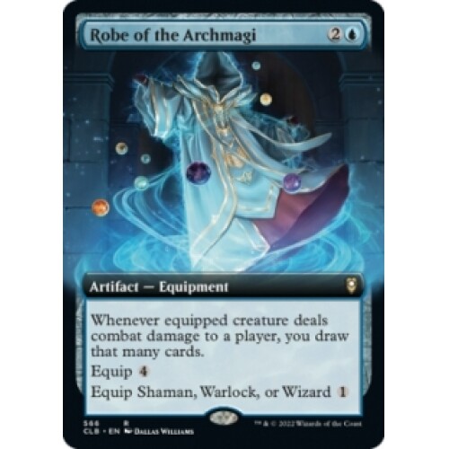 Robe Of The Archmagi (extended Art) X4 Commander Legends: Battle For ...