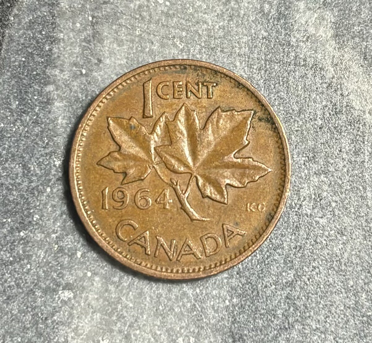 RARE 1964 Canadian Penny. 1 Cent Coin. Elizabeth II | eBay