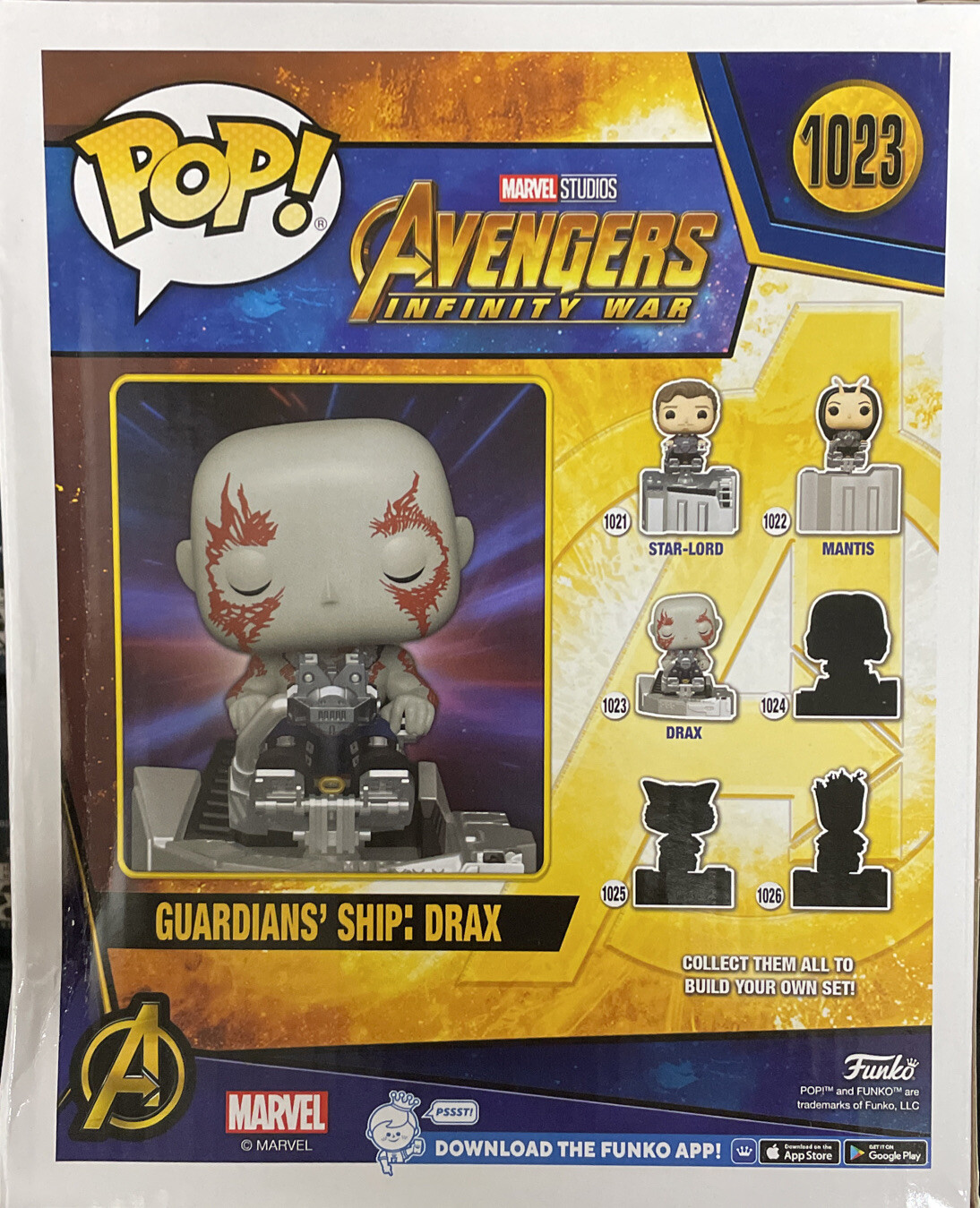 Funko Pop! Deluxe: Marvel - Guardians' Ship: Drax - Walmart (WMT ...