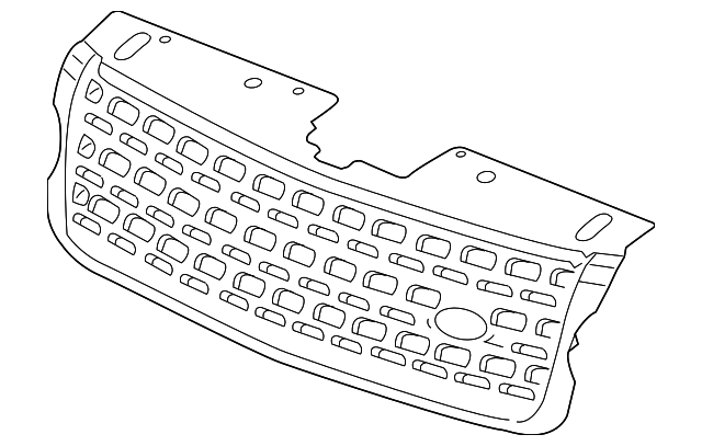 2018 - 2020 Range Rover L405 Front Grille Black With Atlas Silver OEM ...