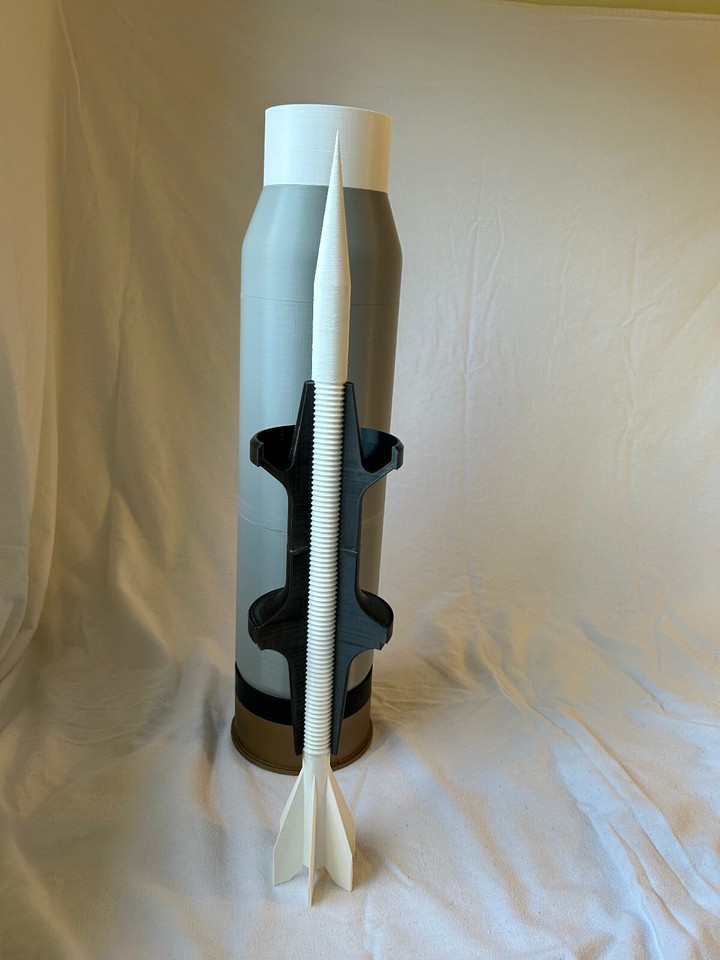 M829A1 APFSDS tank shell! 120mm | 3D printed 1:1 scale replica | eBay