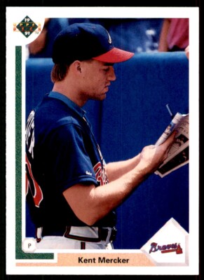 1991 Upper Deck Kent Mercker Baseball Cards #642 | eBay