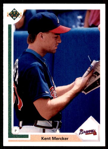 1991 Upper Deck Kent Mercker Baseball Cards #642 | eBay