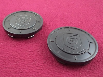 Dropstars Wheels CONCAVE Black Custom Wheel Center Caps Set of 2 ...