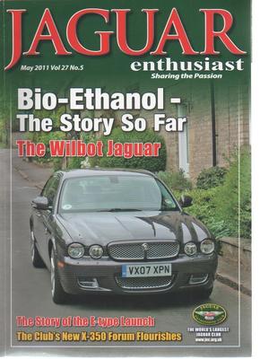 JAGUAR ENTHUSIAST MAGAZINE May 2011 Vol 27 No 5 The Wilbot Jaguar AL | eBay