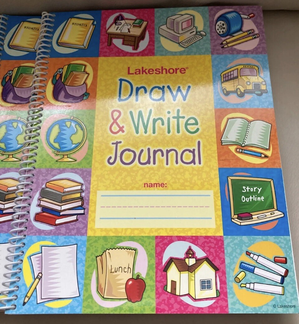 Draw Write Journal Lakeshore K- 2nd Grade Pack of 10 Sealed - Bundle | eBay