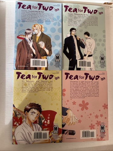 Tea for Two, Vol. 1-4 Complete Manga Yaoi Gay Romance by Yaya Sakuragi Adult Gay | eBay