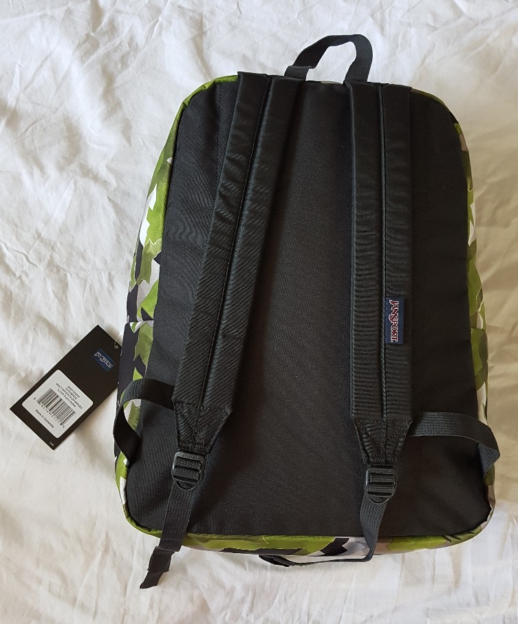 Jansport Superbreak backpack Multi Water Color Angels Original | eBay