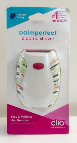 Clio Palmperfect Compact Electric Shaver Cordless and Wet-Dry Shaver ...