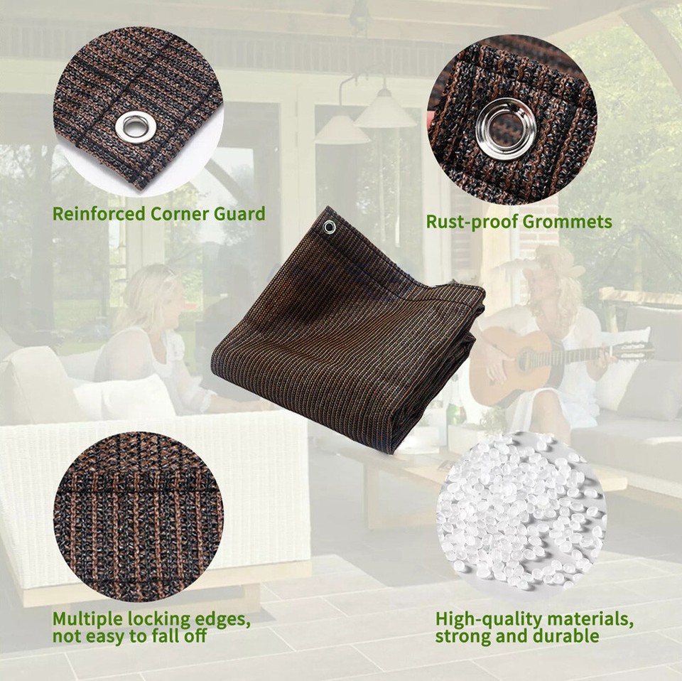 Privacy Screen Netting 95% Garden Screening Fencing Windbreak Fence ...