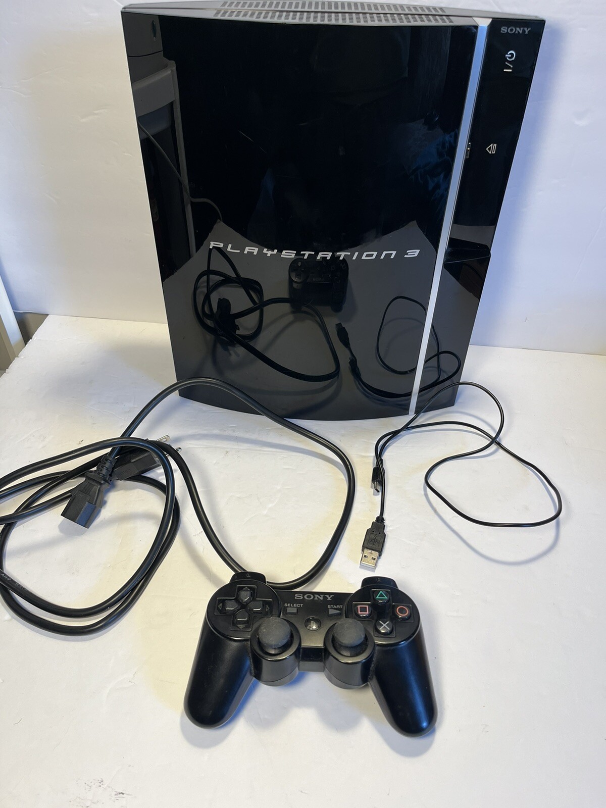 Sony PlayStation 3 PS3 Fat CECHP01 PS3 160GB - Console - Tested & Works ...