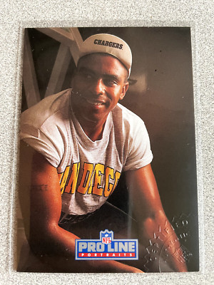 1992 Pro Line Portraits Nate Lewis Auto Card San Diego Chargers | eBay