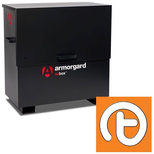 Armorgard OxBox OX4 Site Chest 1210W x 640D x 1175H Tool Storage Chest ...