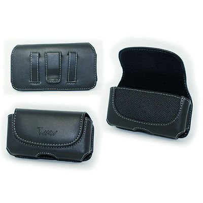 Cell Phone Leather Case with Belt Clip/Loop for ATT Pantech Link P7040 ...