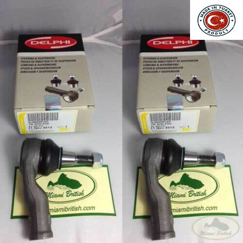 LAND ROVER STEERING TIE ROD END SET x2 LR3 05-09 QJB500010 LR010671 ...