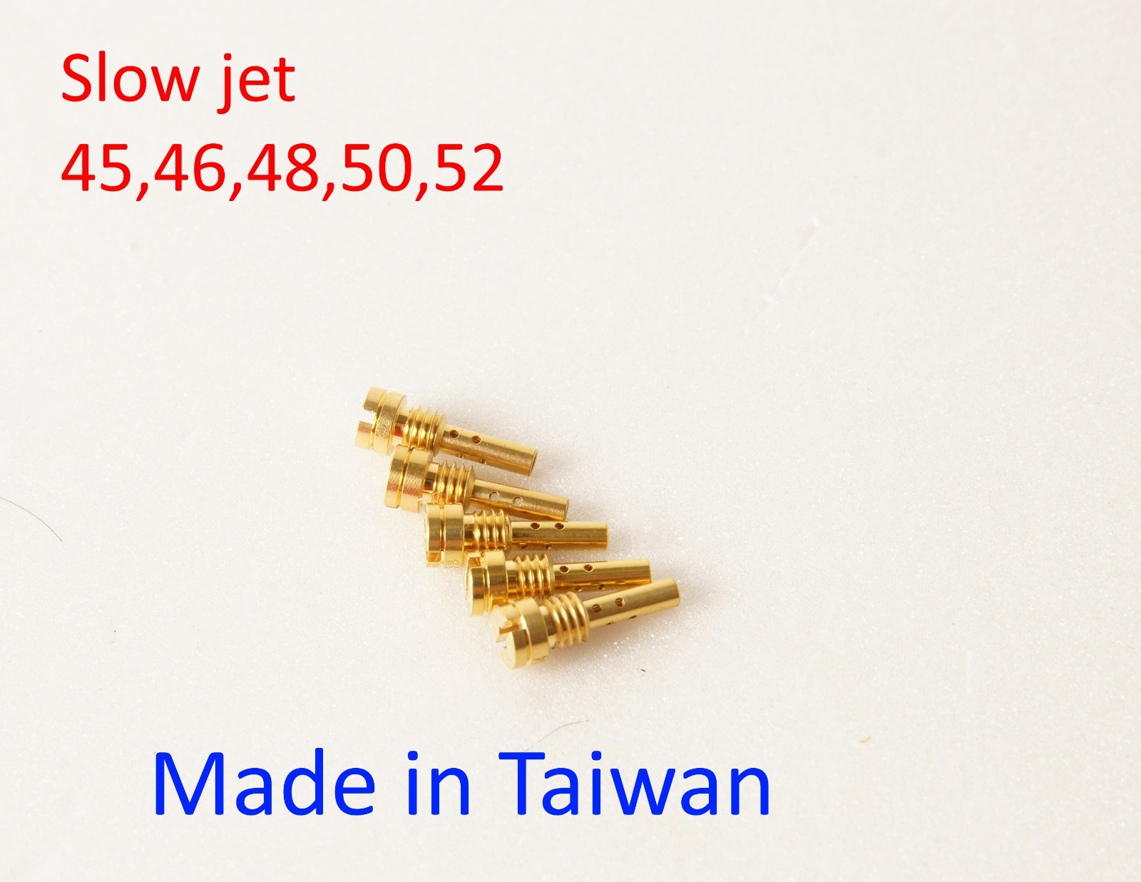 5x Pilot jet 45- 52 for Carburetor Keihin,CVK 32 34 40 42 Harley ...