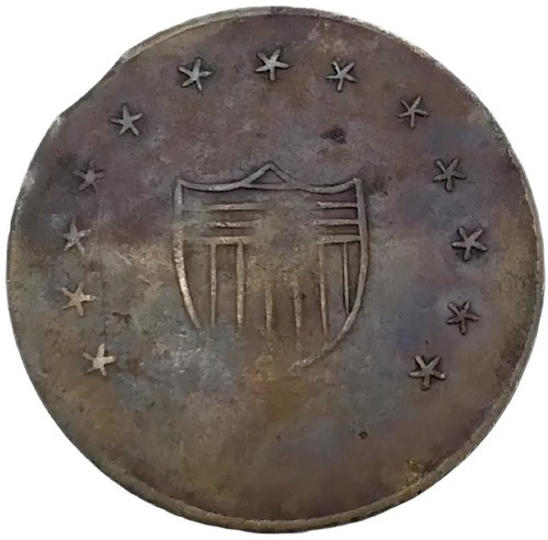 (1830's) Baltimore MD 8b (R-5) Ship & Shield Merchant Token | eBay