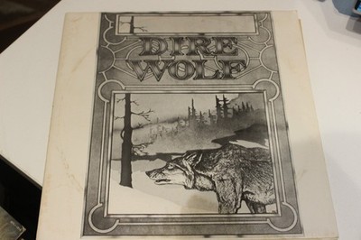 The Grateful Dead Dire Wolf Fillmore East April 1971 b&w gatefold cover ...