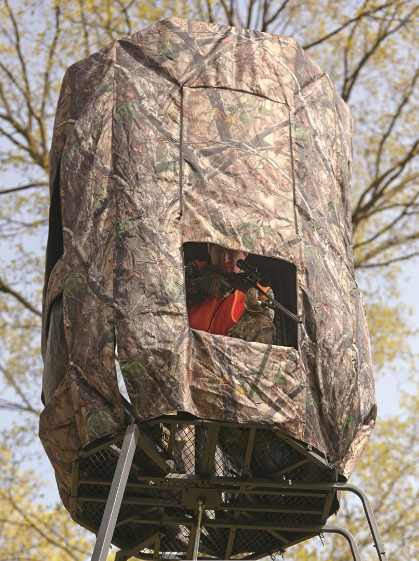 New Full Blind Enclosure for 20 ft Tripod Hunting Deer Stand Cover ...