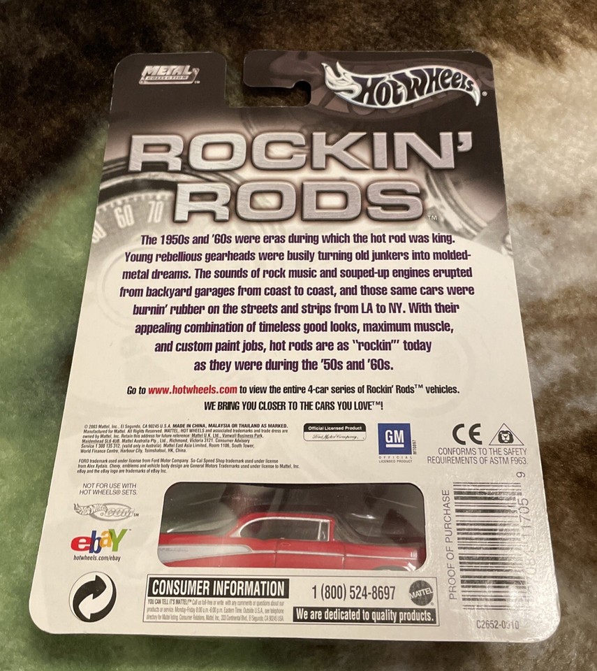 Hot Wheels Popular Hot Rodding Series Mercury Cougar Plus Rockin Rods ...
