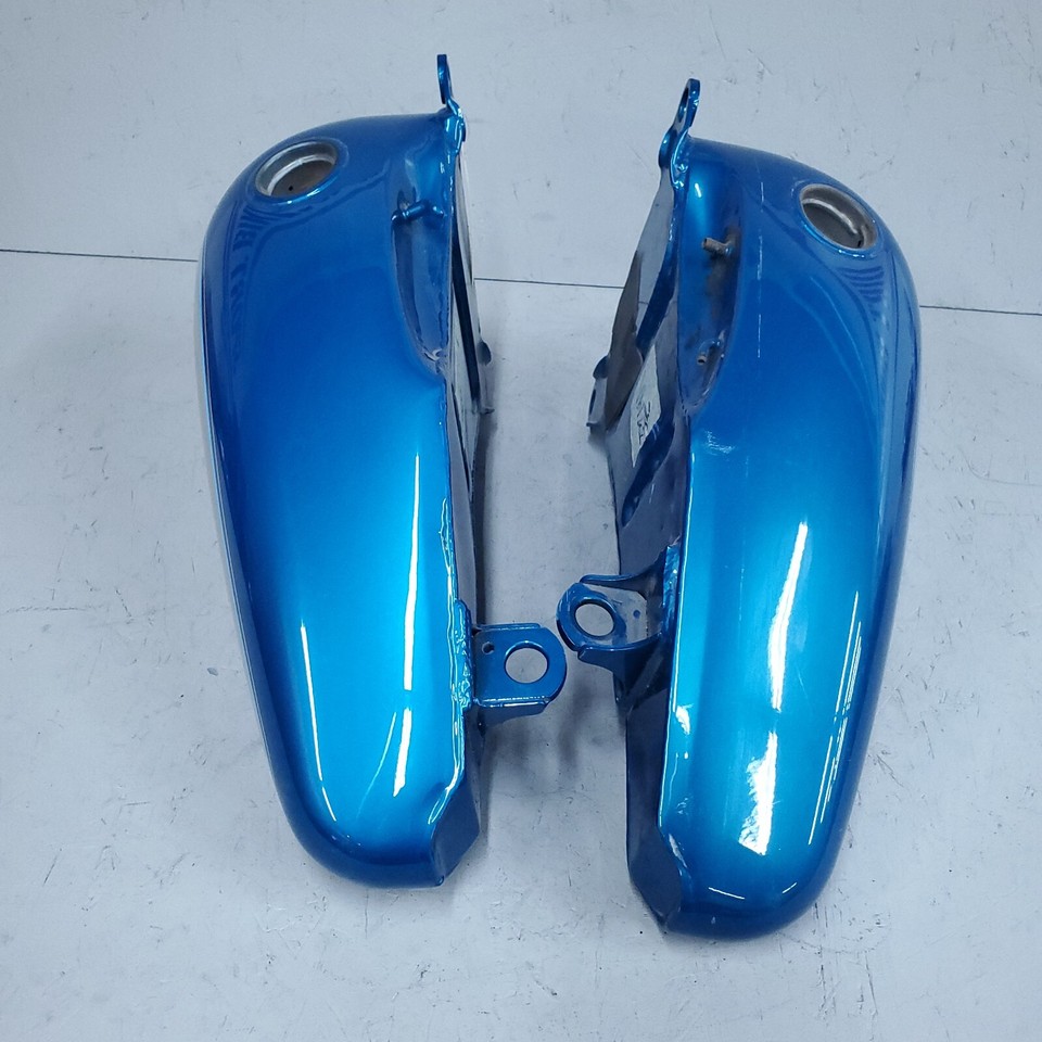 Harley-Davidson Heritage Softail Classic FLSTC Split Gas Tanks Aqua ...