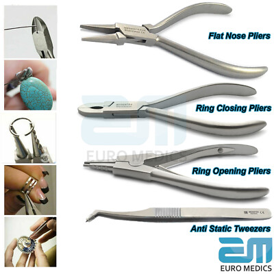 Jewelry Making Tools Set Wire Wire-Wrapping Ring Looping Pliers ...