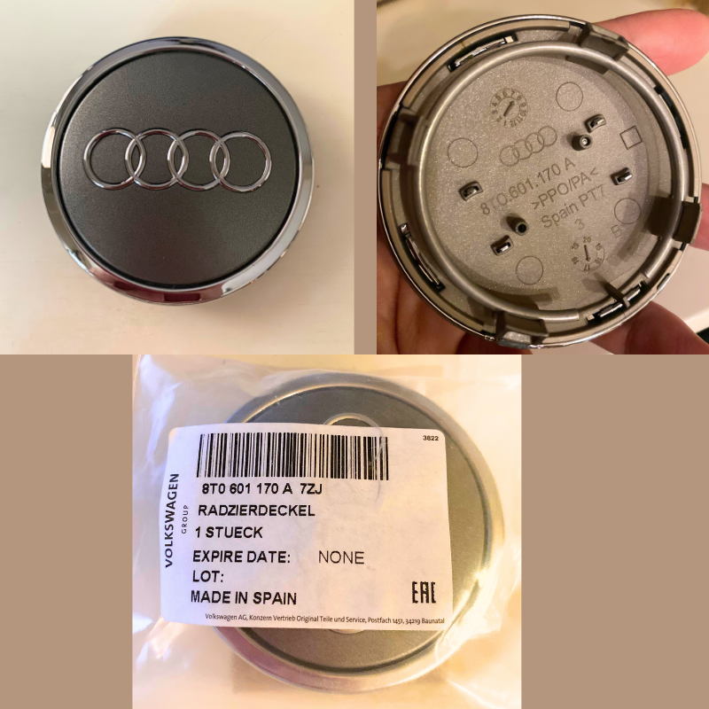 Genuine OEM Wheel Cap for Audi 8t0601170a 7zj for sale online | eBay