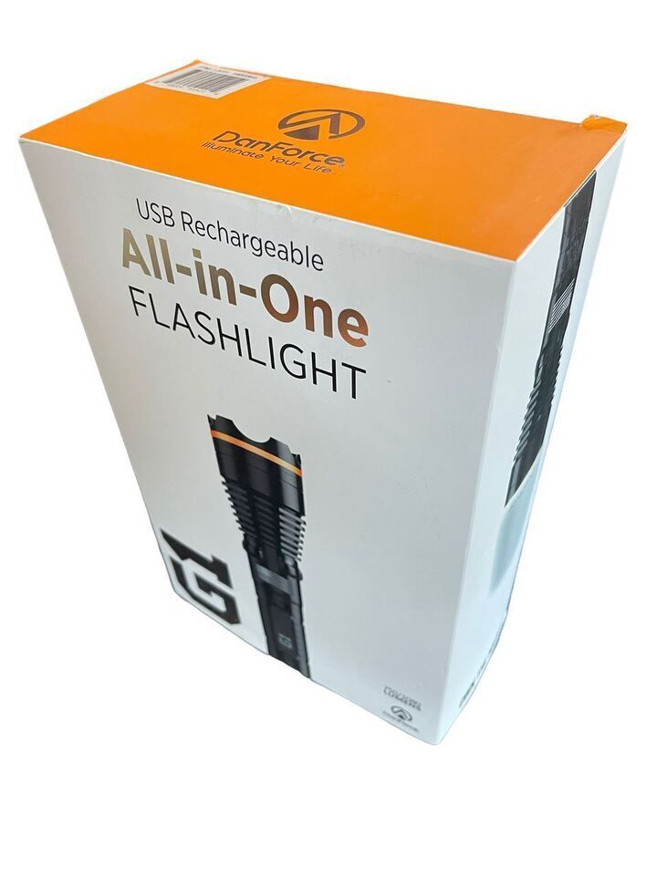 DanForce G1 Li-Ion Flashlight - Black (1600505) for sale online | eBay