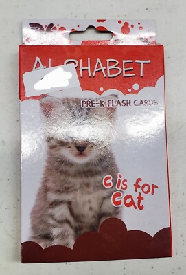 RB1 Bendon Alphabet Pre-K Flash Cards 36 Cards RB1 | eBay