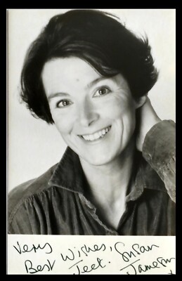 134.ENGLISH ACTRESS SUSAN JAMESON SIGNED BLACK & WHITE PHOTO 3.5" X 5.6 ...